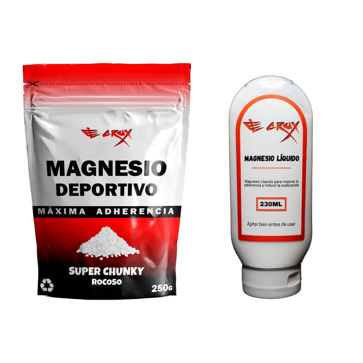 Magnesio Deportivo Líquido + Magnesio Deportivo 250g | El Crux Escalada ...